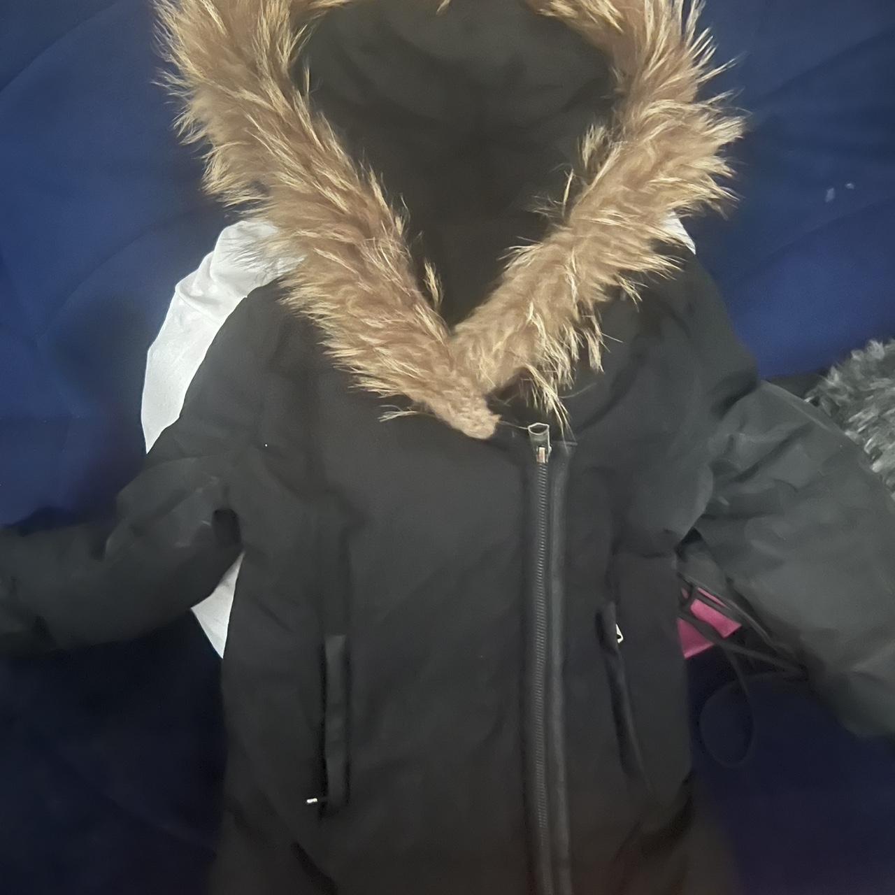 Black Mackage coat for kids (girls) size 10 Fits... | Depop