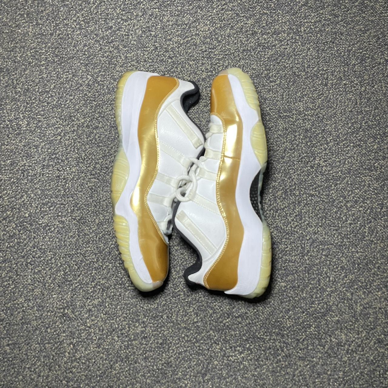 Jordan 11 ‘Closing Ceremonies #Jordan11 #Goldshoes... - Depop