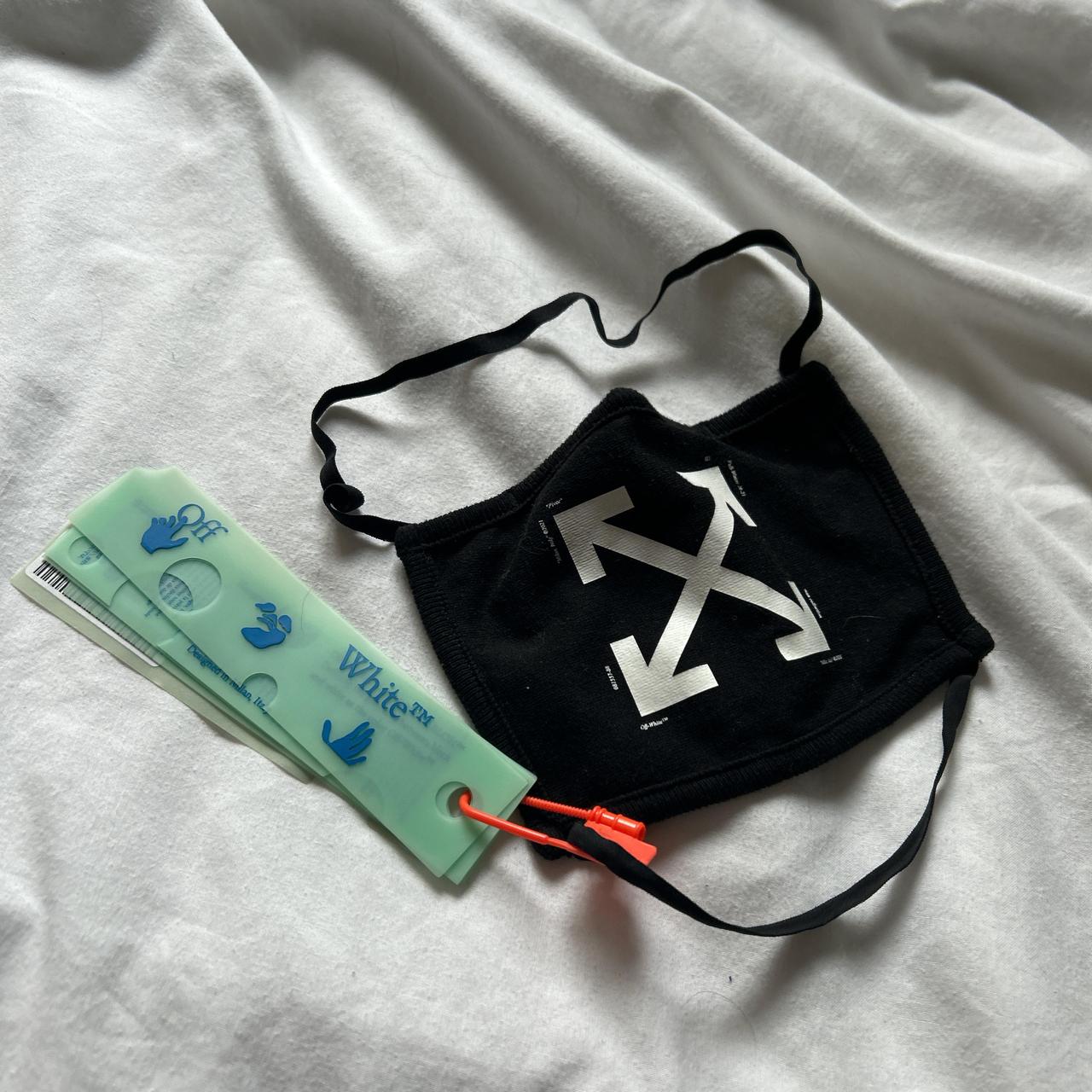 . Off white face mask . Worn once . RRP £100 .... | Depop