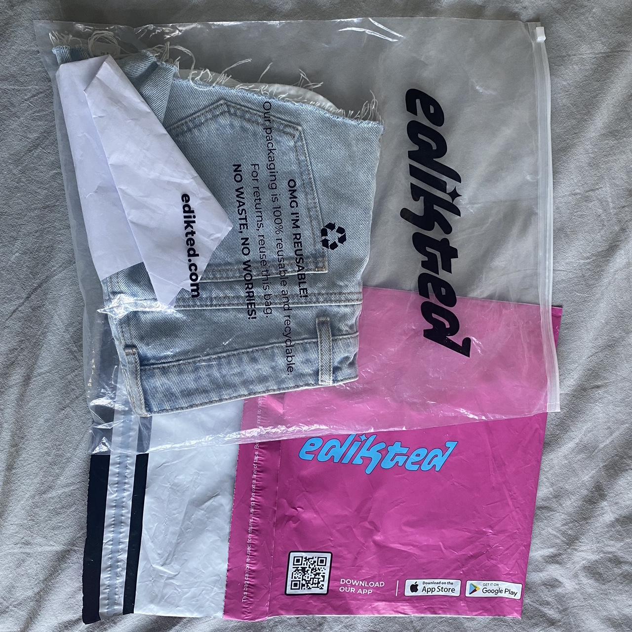 Edicted Devin Low Rise Micro Denim shorts. brand... - Depop