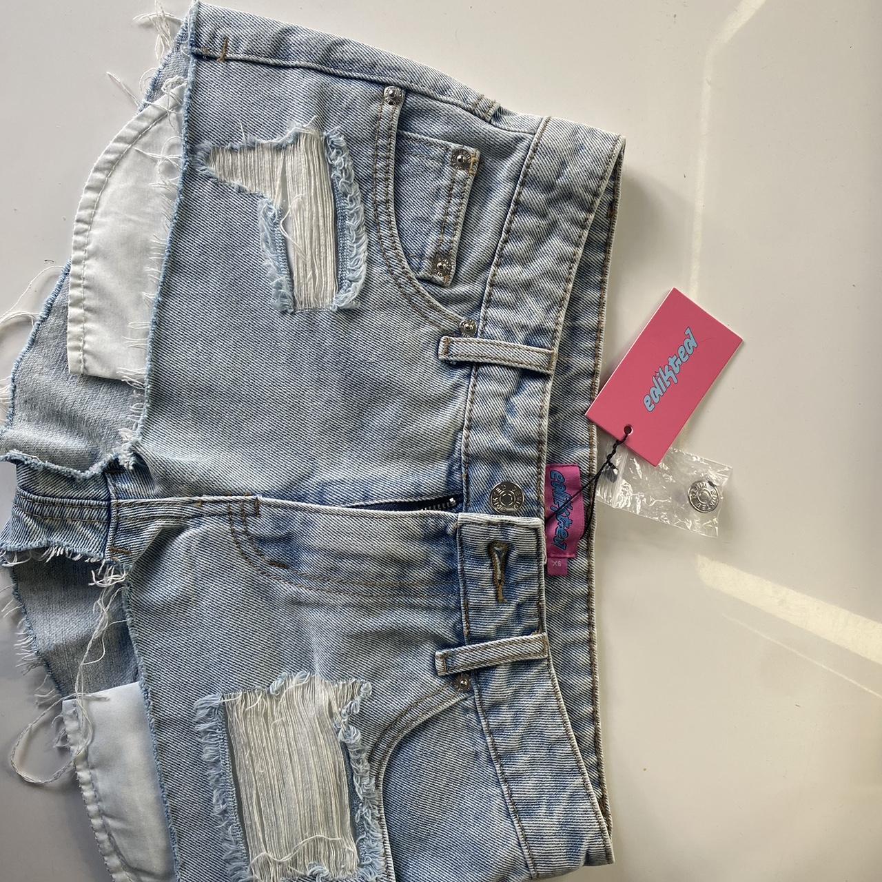 Edicted Devin Low Rise Micro Denim shorts. brand... - Depop