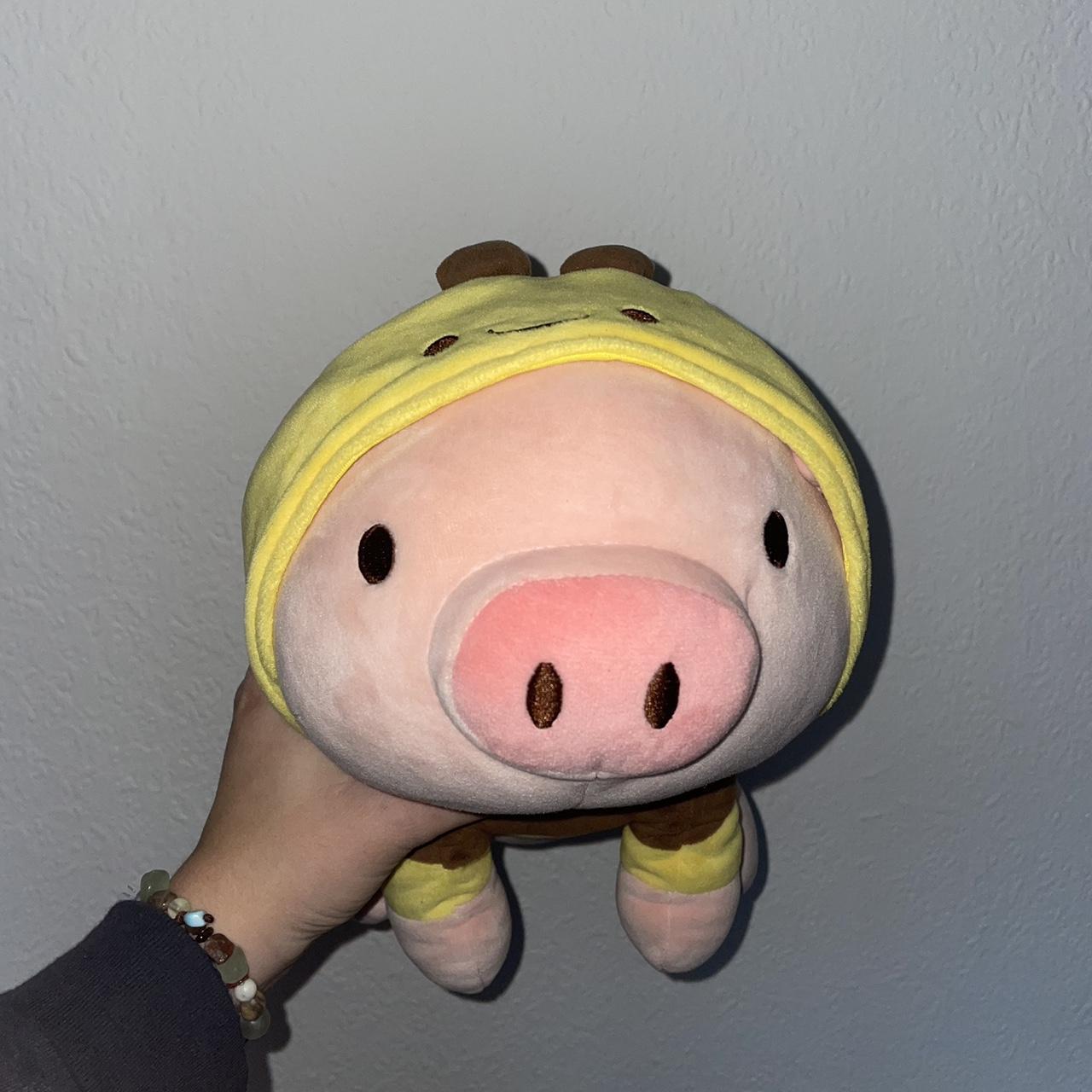 Miniso Pig in bee costume #pig #stuffedanimal - Depop