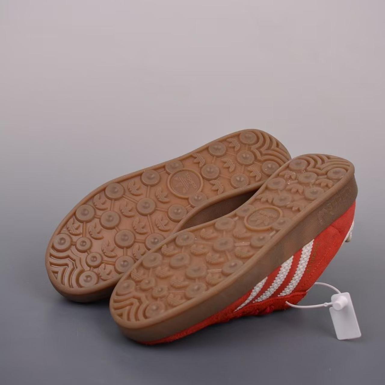 Women's Red Adidas originals Gazelle Indoor Multiple... - Depop