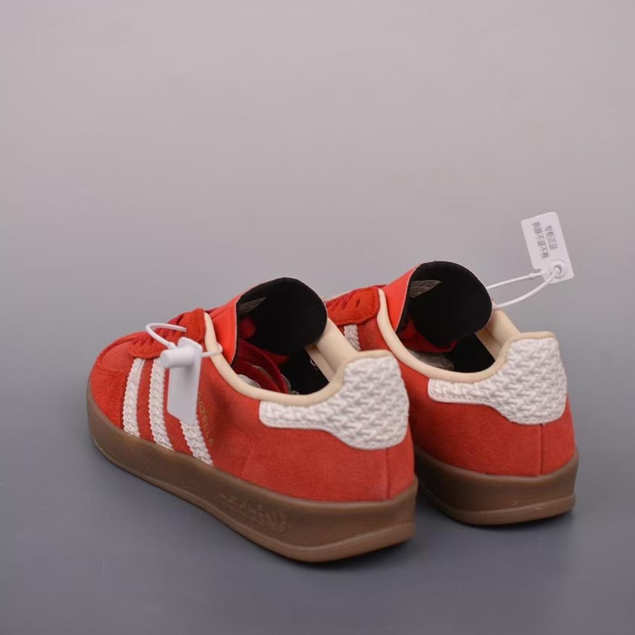 Women's Red Adidas originals Gazelle Indoor Multiple... - Depop