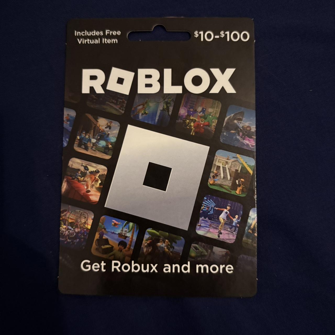 10$ Robux gift card Note: DO NOT BUY WILL BE... | Depop