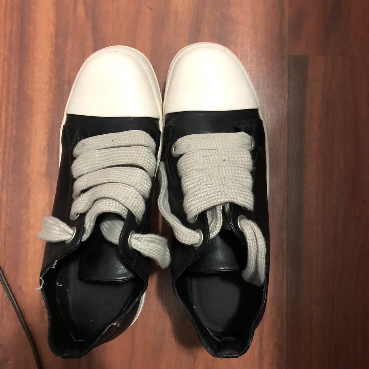 Rick owen’s dupes worn once too big size 45 - Depop