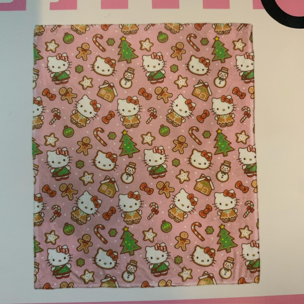 Pink Hello Kitty gingerbread blanket #HelloKitty... - Depop