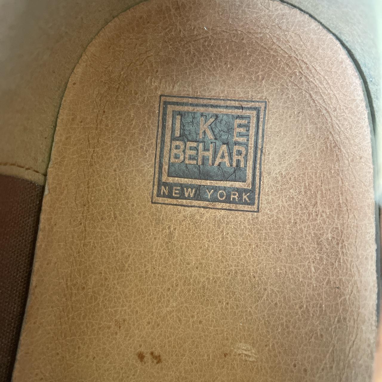 Ike Behar Men's Black Oxfords | Depop