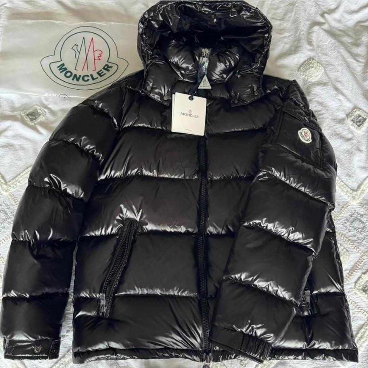 Moncler Maya puffer jacket Size M NFC+QR Brand new... | Depop