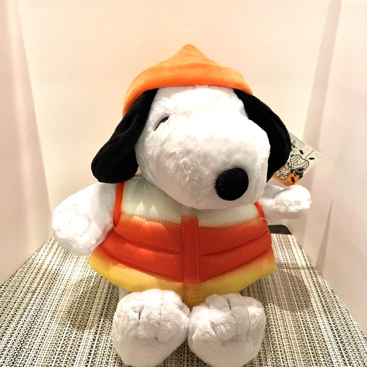 NEW Snoopy candy corn plushie. CVS Exclusive Doll. - Depop