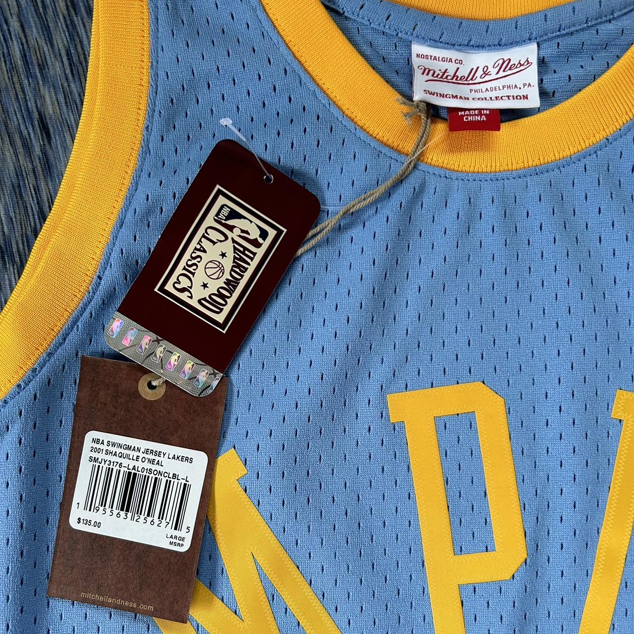 Shaquille O’Neal Mitchell & Ness Lakers 01-02... | Depop