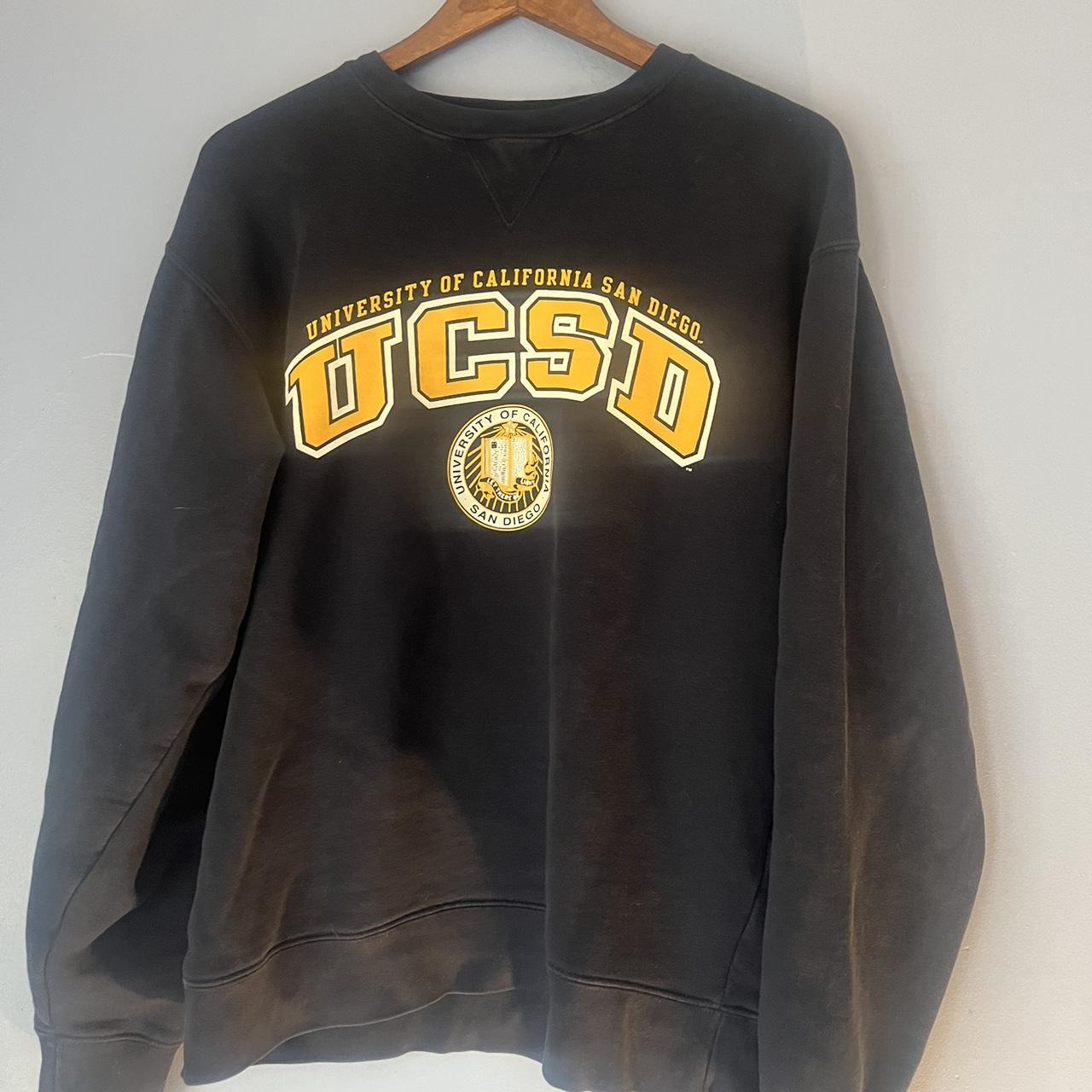 UCSD Embroidered Sweatshirt Large worn twice... - Depop