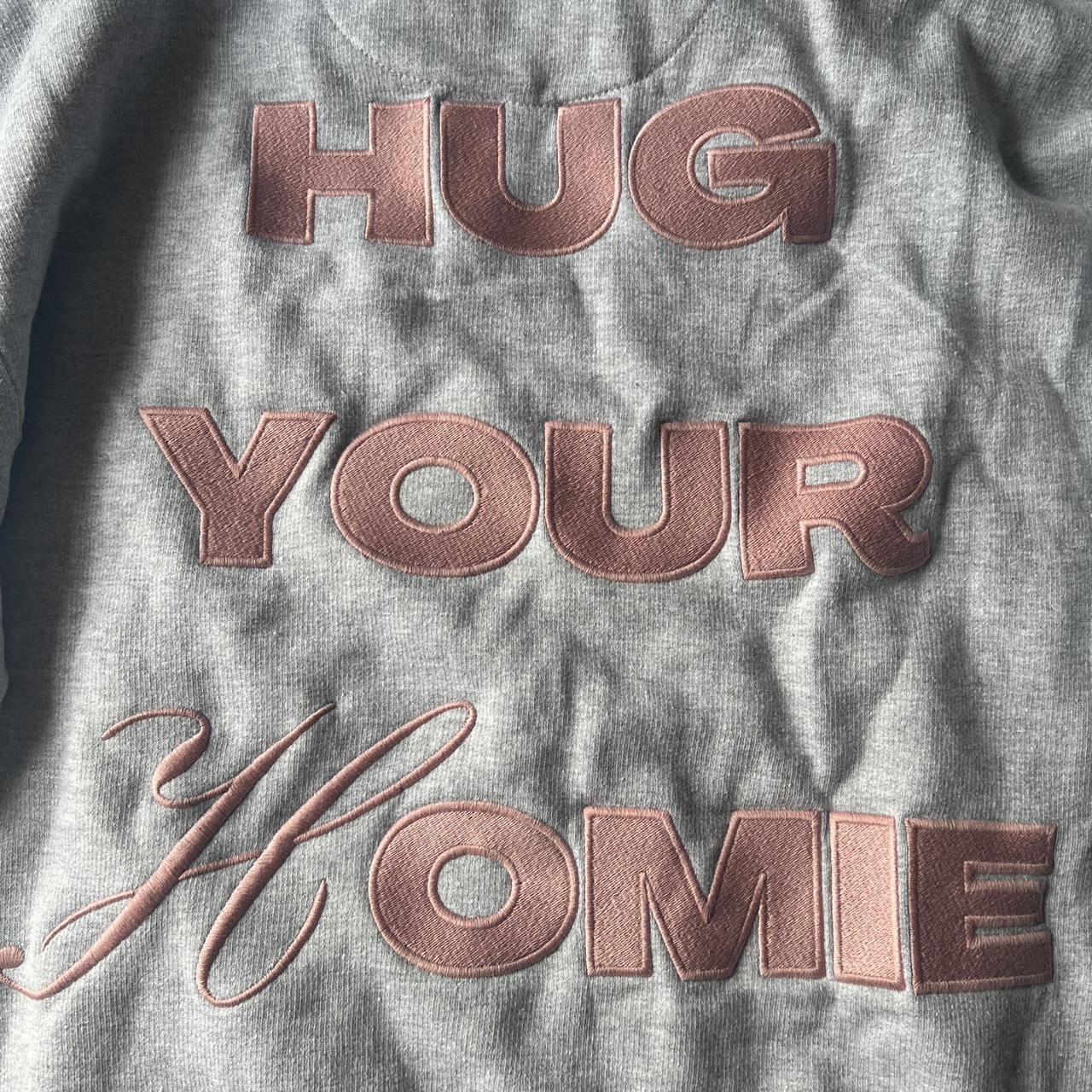 Hug Your Homie Hoodie NOT ADIDAS -CocoBlake... | Depop