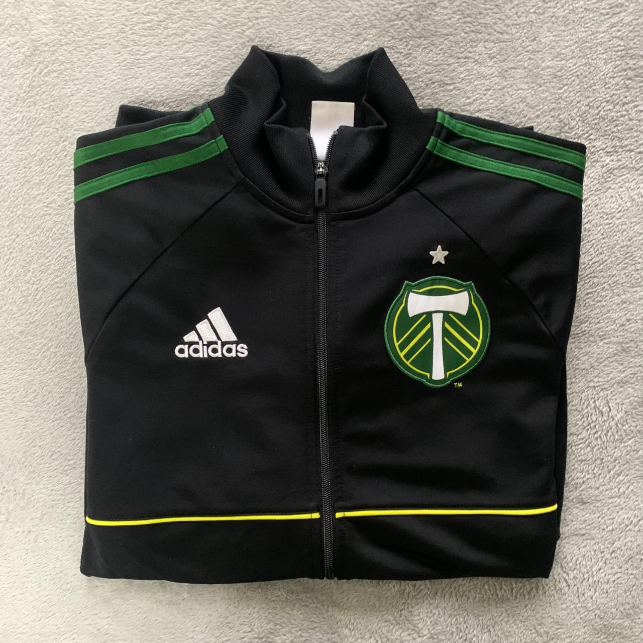 Adidas Portland Timbers Track Jacket. Medium. Full... | Depop