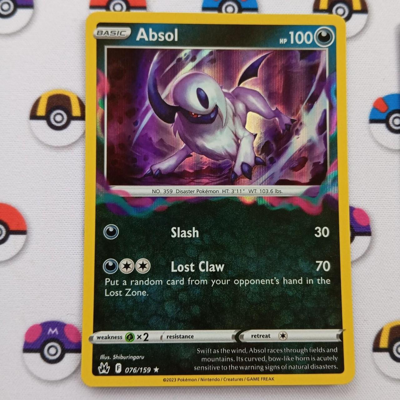 Pokémon TCG - Absol bundle Crown Zenith: 076/159... | Depop