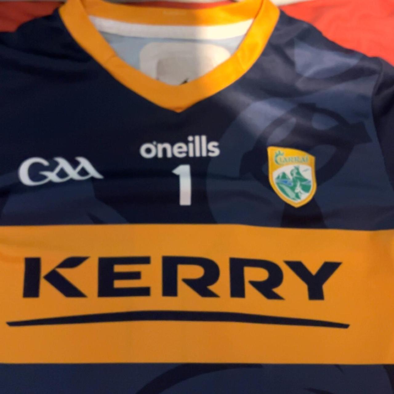 Medium tight fit Kerry navy 22/23 goalie number one... | Depop