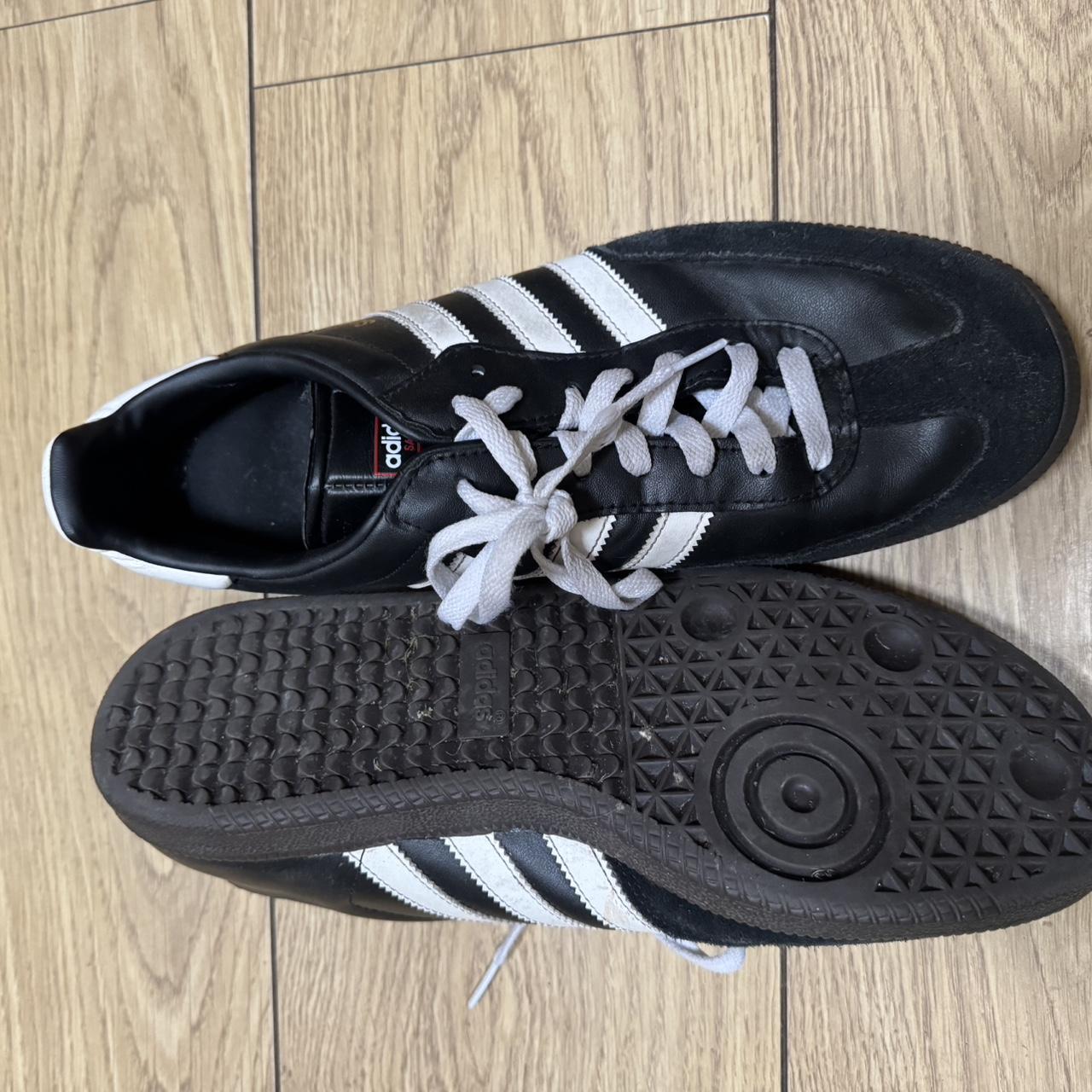 Black adidas sambas Very good condition black... | Depop