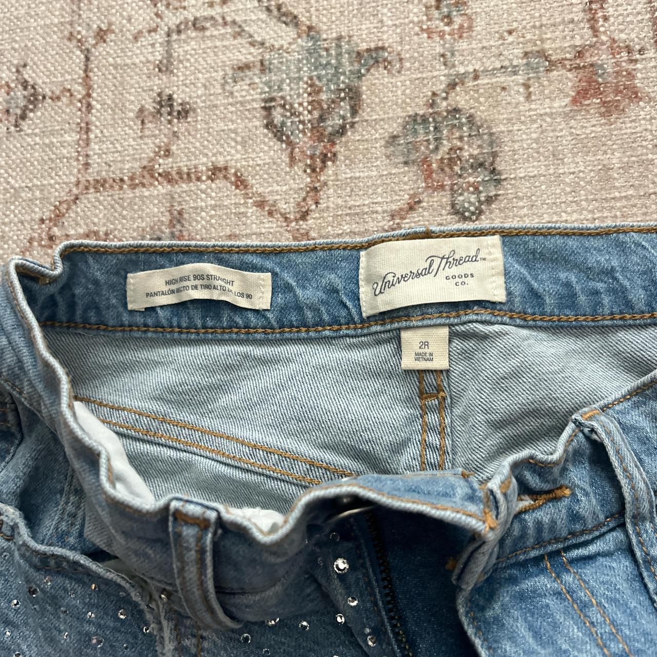 Bedazzled universal threads jeans - Depop