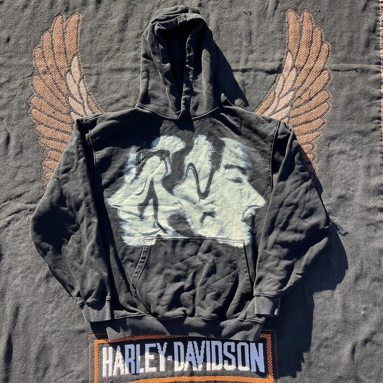 Y2K Insomnia Graphic Hoodie French Terry Clothe... - Depop