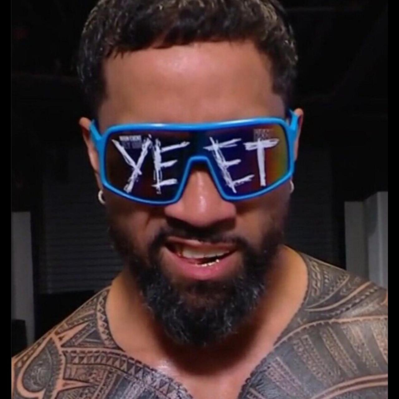 Jey Uso WWE Yeet Sports Shades Glasses Bloodline... - Depop