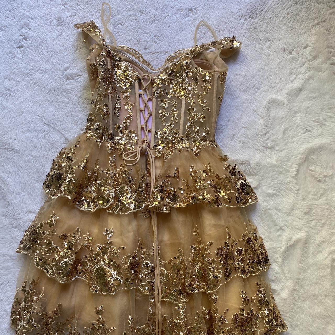 Kiss Prom homecoming dress, size 2, unused, tags... - Depop