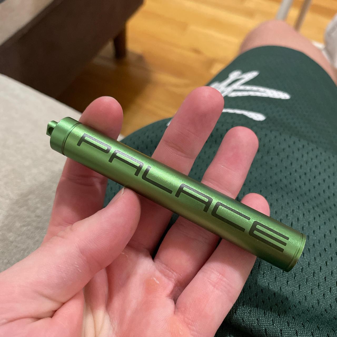 Palace skateboards zoot Saver Green FW19 Joint... - Depop