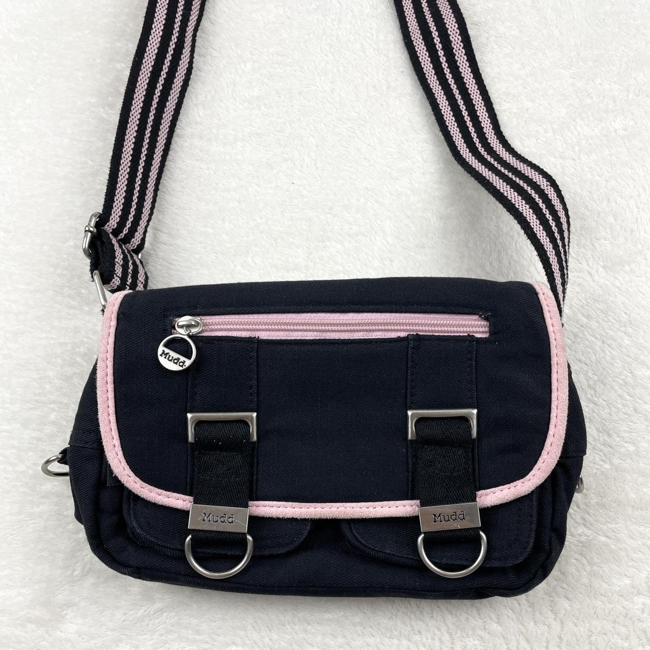 y2k/early 00s Mudd crossbody bag. has lots of... - Depop