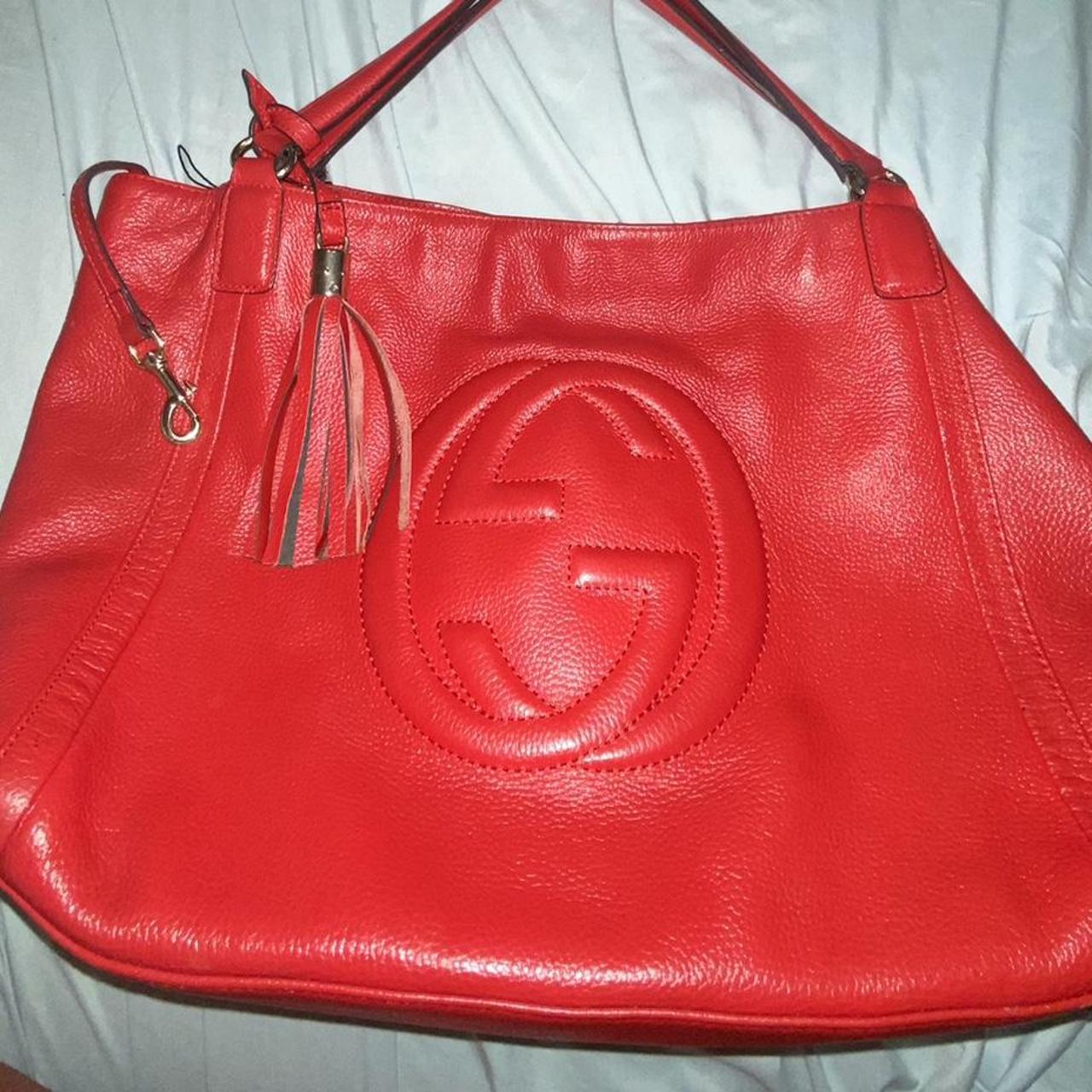 Red Gucci bag for sale!! Best offer! - Depop