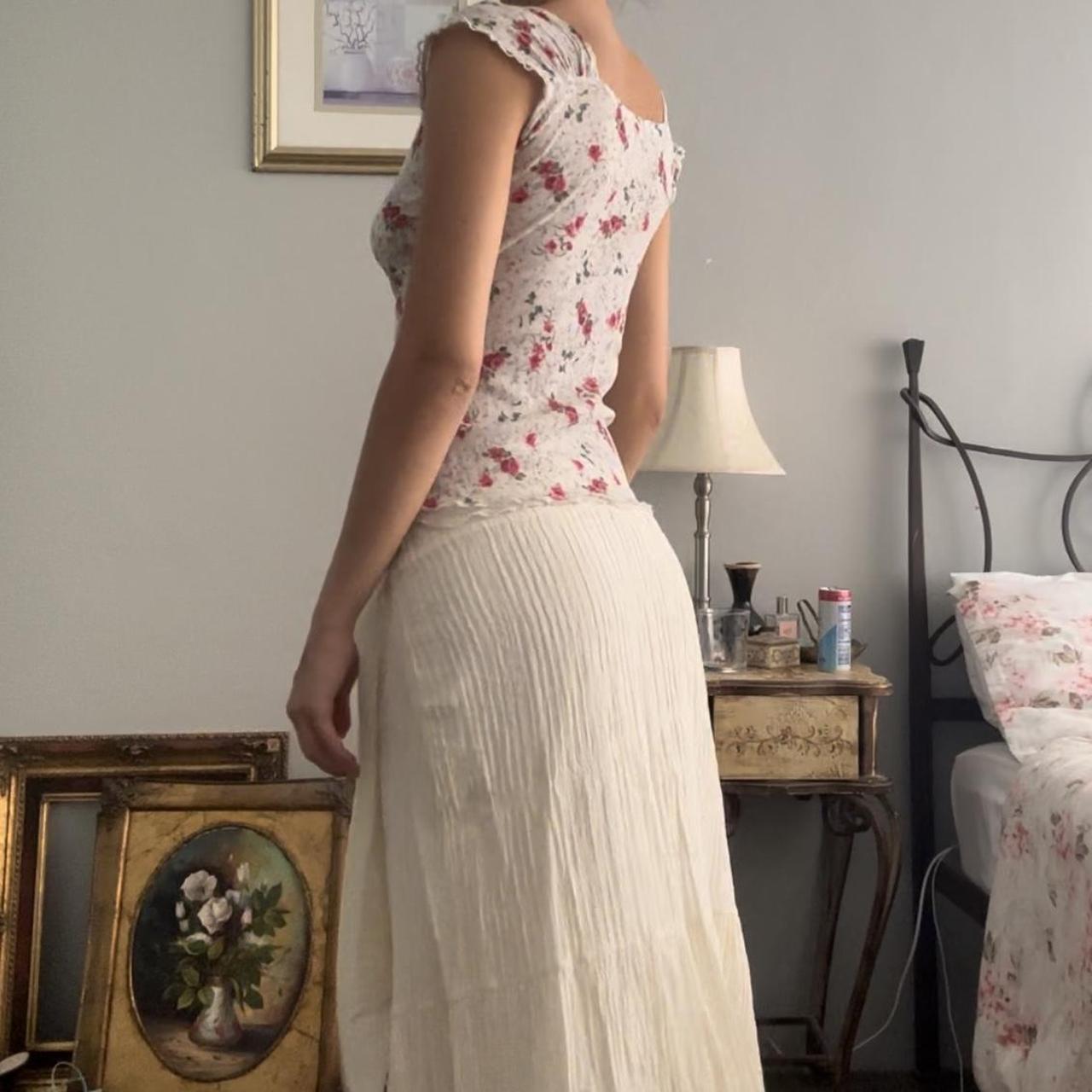 Gorgeous milkmaid floral top, best fit for... | Depop