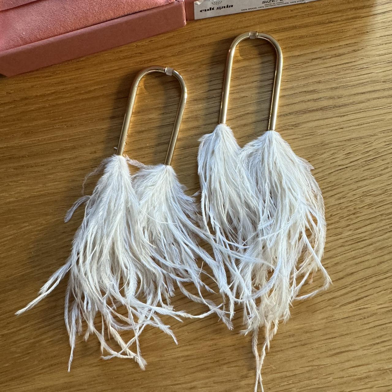 Cult gaia feather earrings store