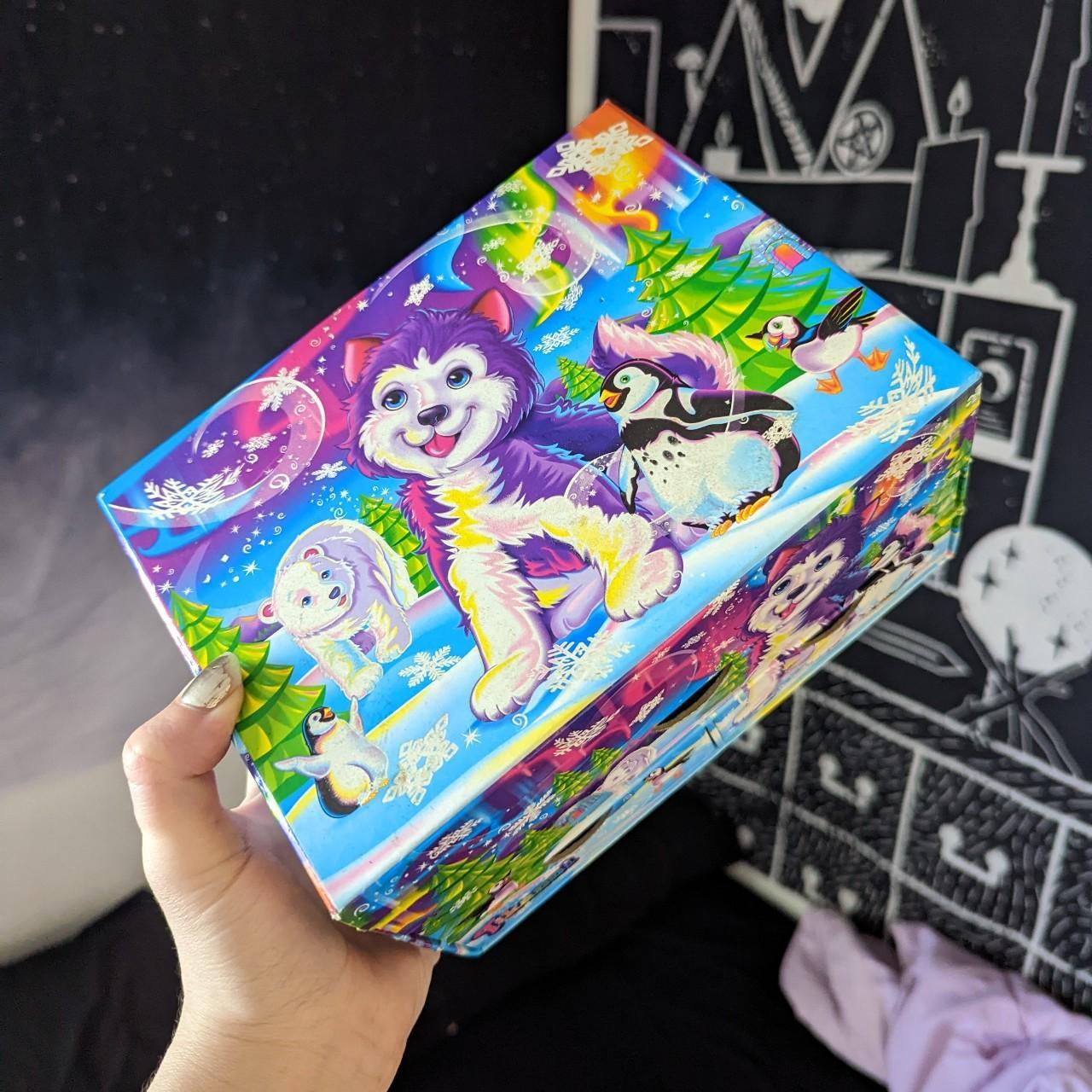 *RARE* Lisa Frank jewelry box ! (inside has stickers... - Depop