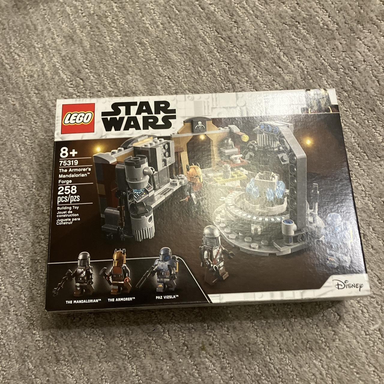 Star Wars Mandalorian armory forge Lego set - black... - Depop