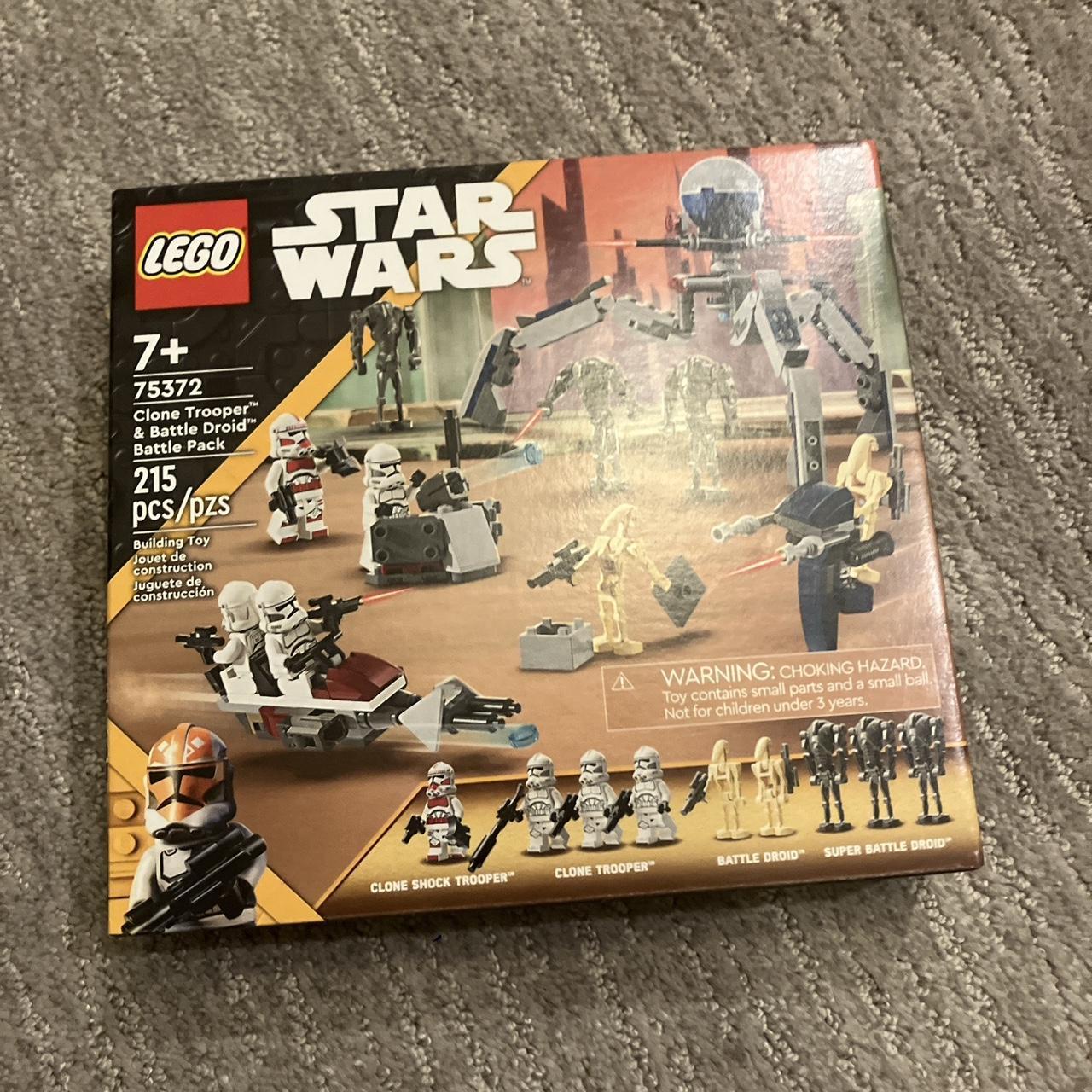 LEGO Star Wars Clone Trooper Battle Droid 215 set -... - Depop