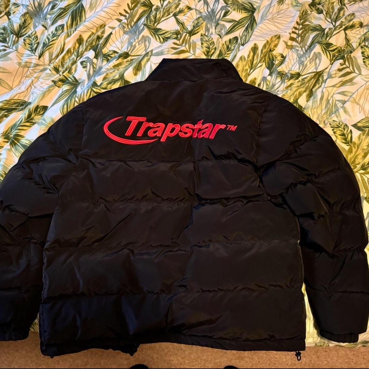 Trapstar hyperdrive puffer jacket... - Depop