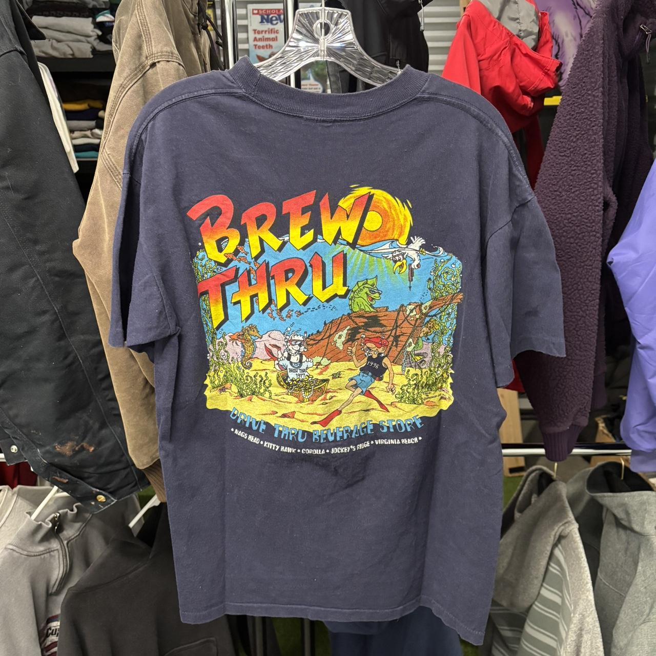 - vintage 96’ outer banks North Carolina brew thru... | Depop