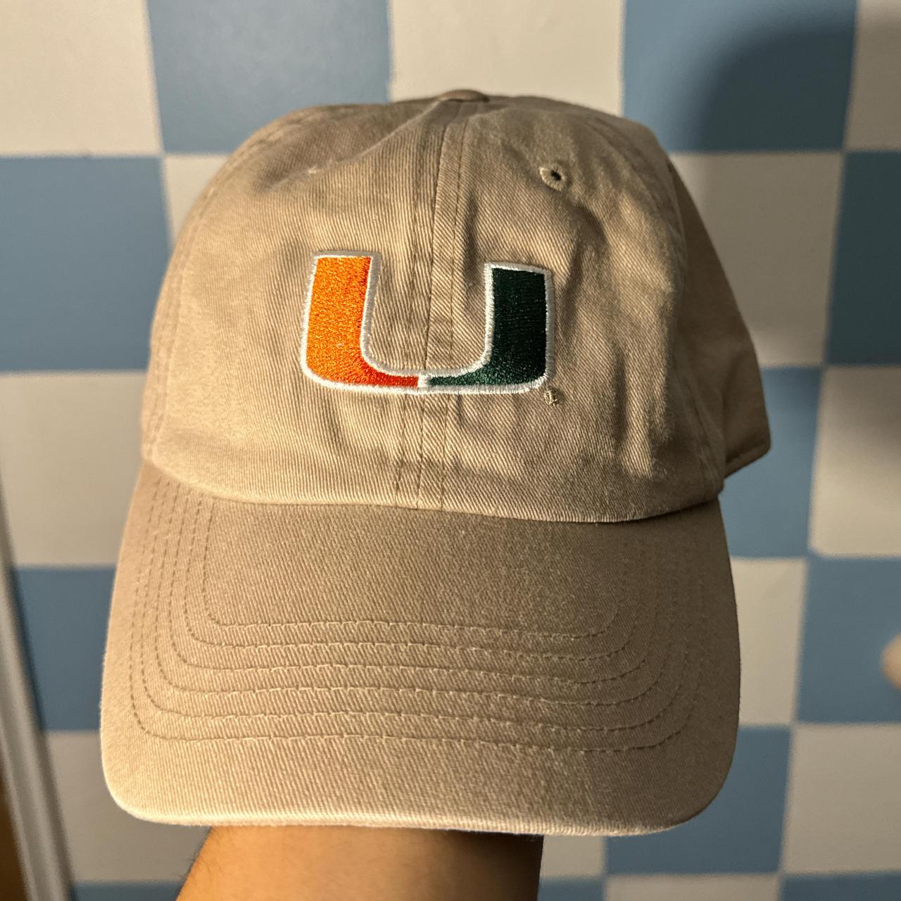 University of Miami adjustable hat perfect for... - Depop