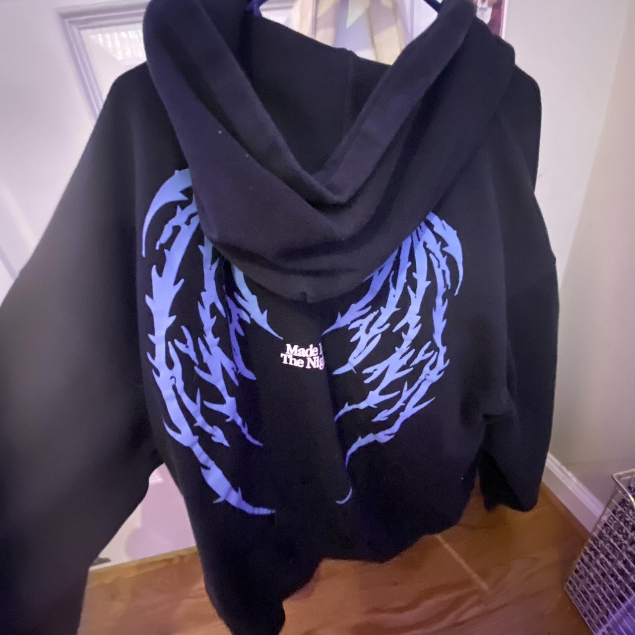 nightlab pacsun hoodie oversized fit, barely worn... - Depop