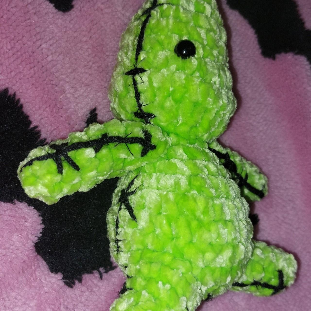 Oogie boogie crochet plushie Approx 8 inches in... - Depop