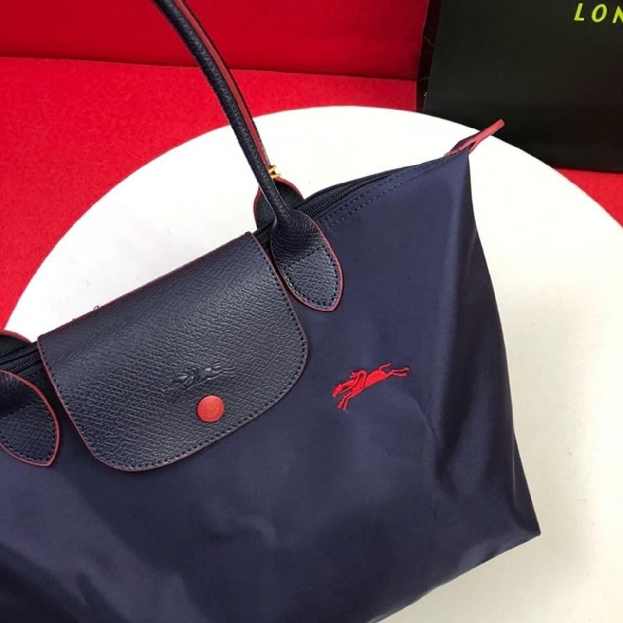 New LONGCHAMP Le Pliage Tote M Material nylon... - Depop