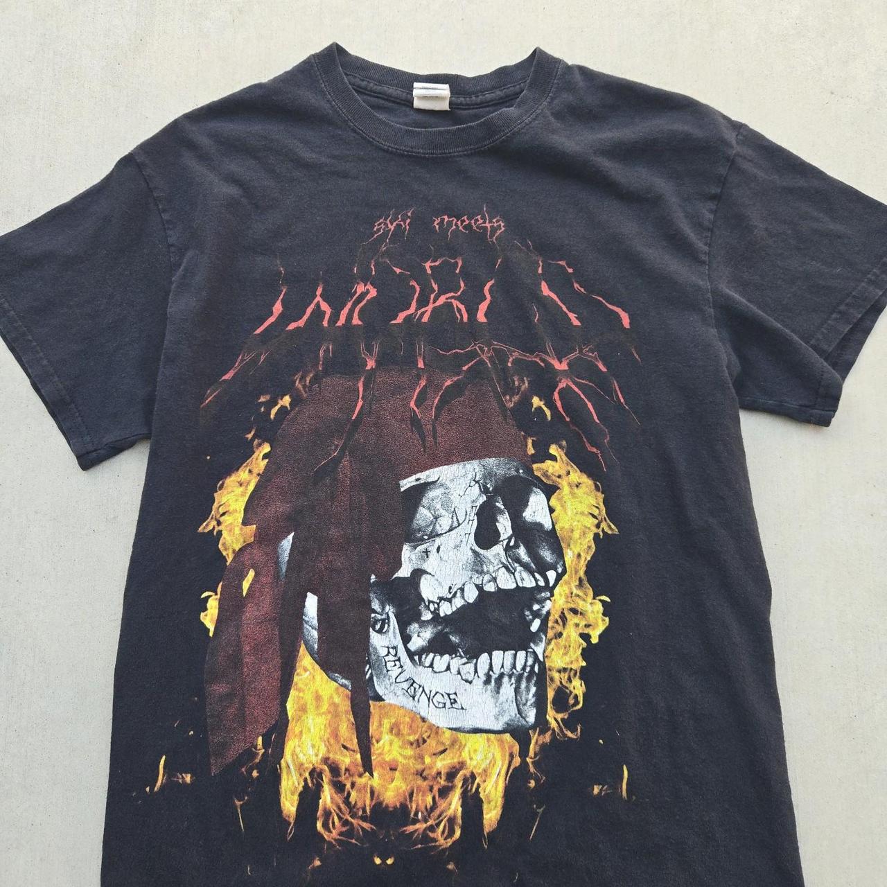 ski mask tour tee rap ski meets world t-shirt skater... | Depop