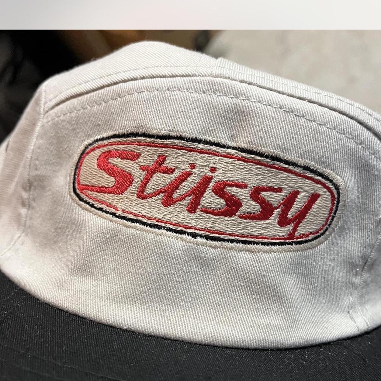 Stussy panel logo cap surf cap new no tags vintage | Depop