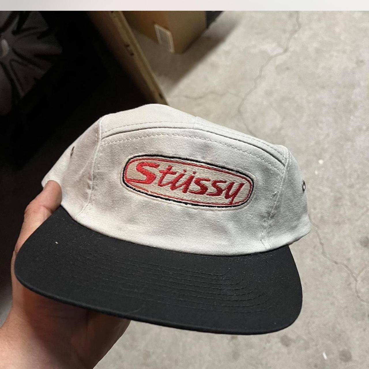 Stussy panel logo cap surf cap new no tags vintage | Depop