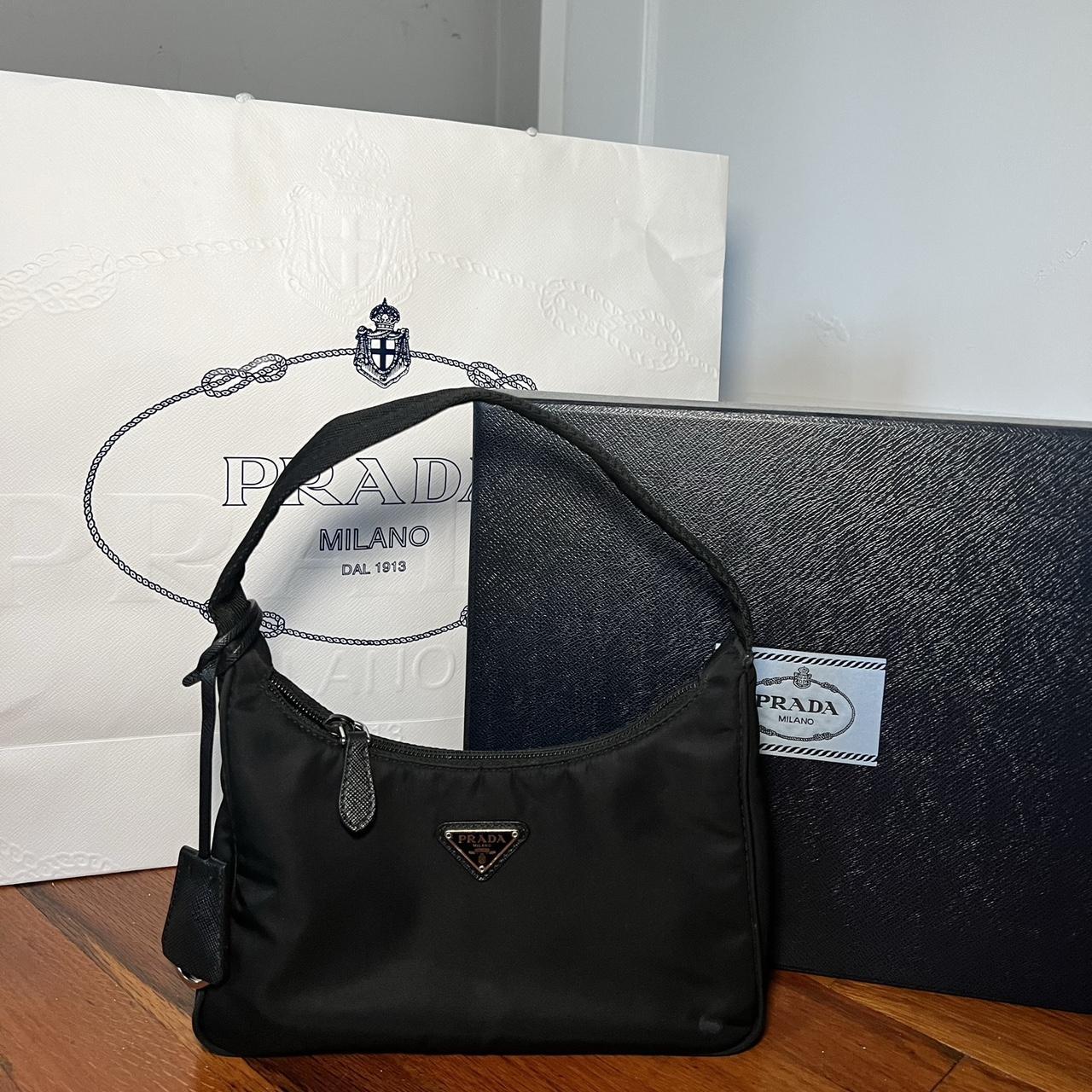 Prada re edition bag used a couple times in great... - Depop