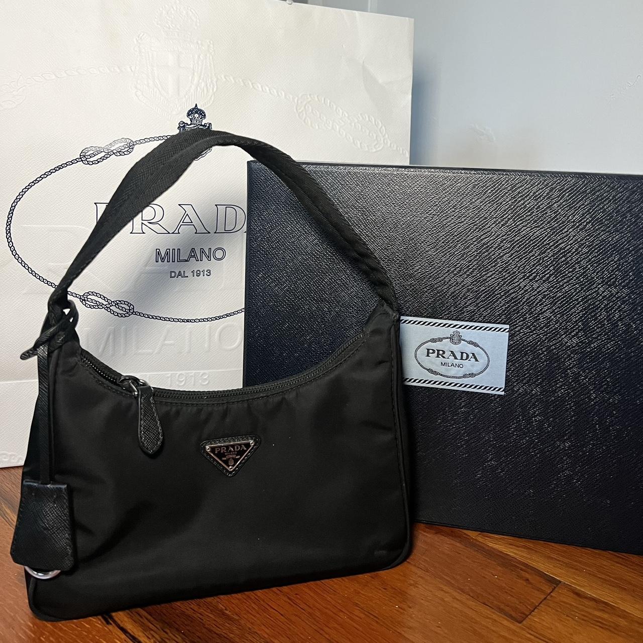 Prada re edition bag used a couple times in great... - Depop