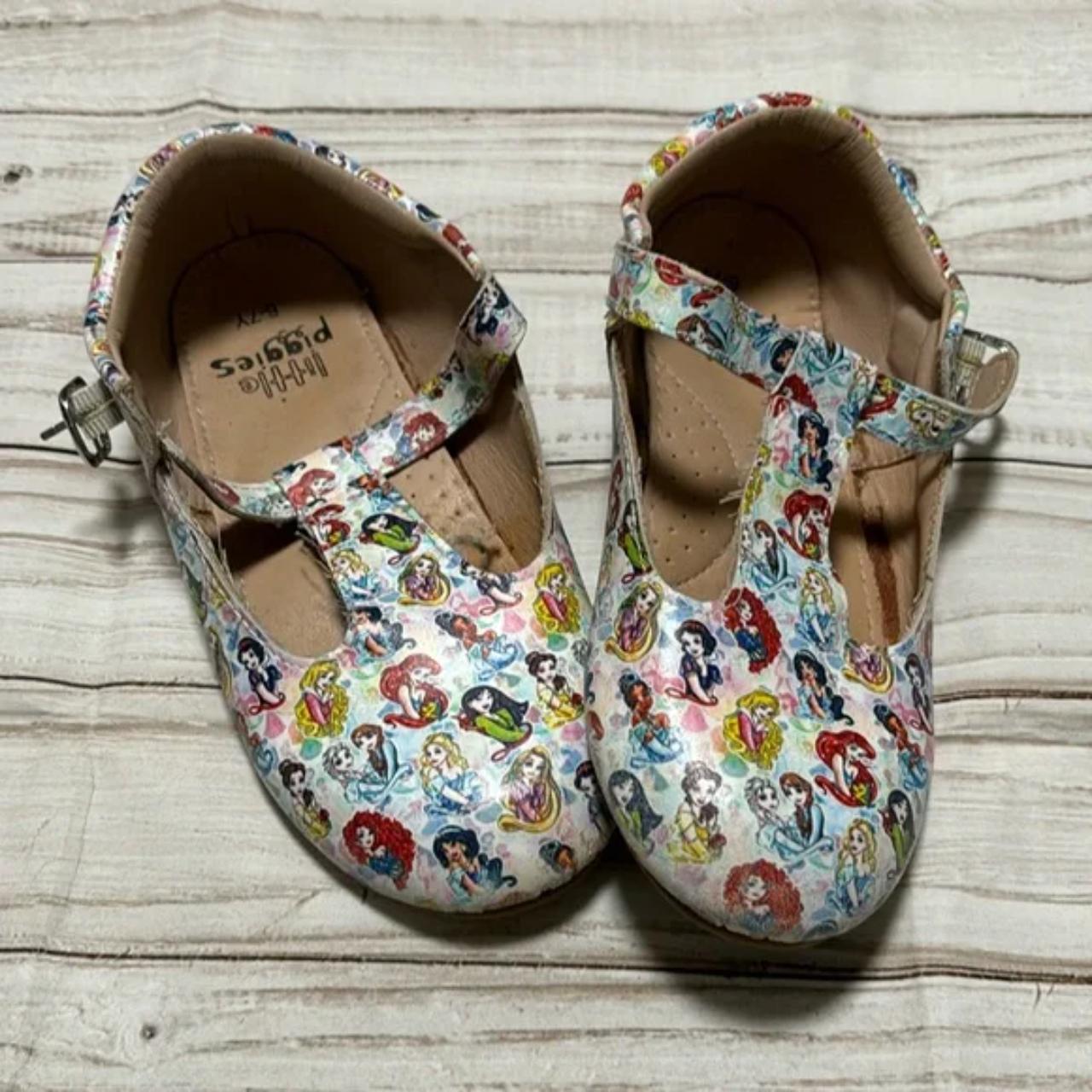 Princess ballet shoes Slight scuffs. Size 6/7 Happy... - Depop