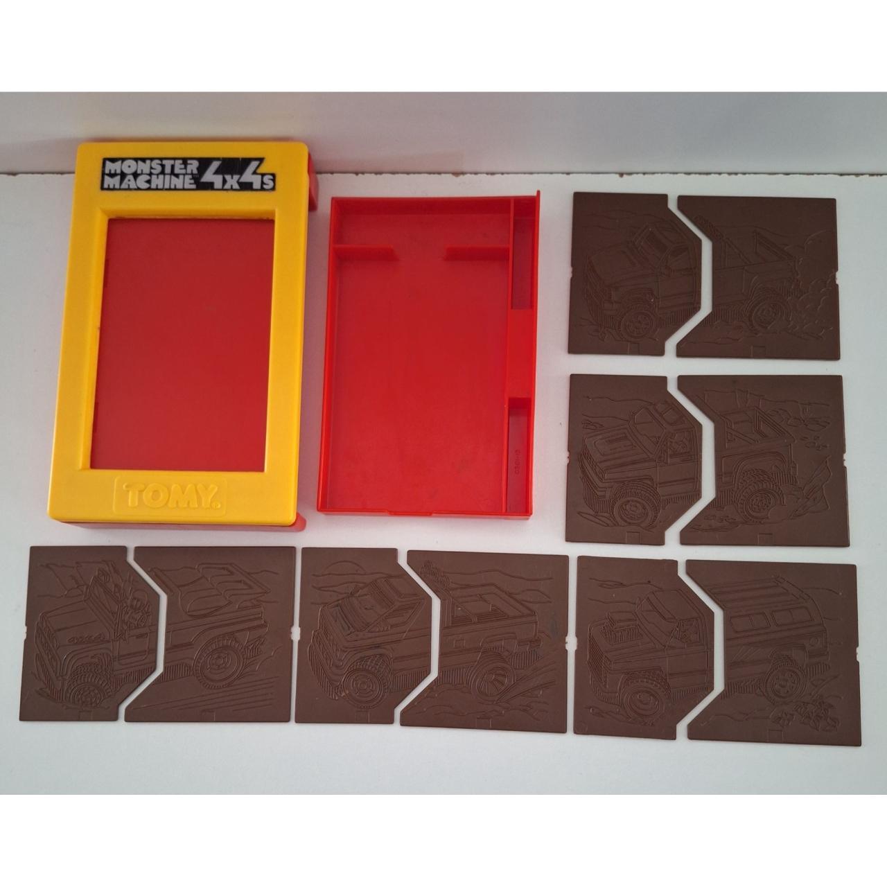 Vintage Tomy Monster Machine Truck 4x4s Drawing... - Depop