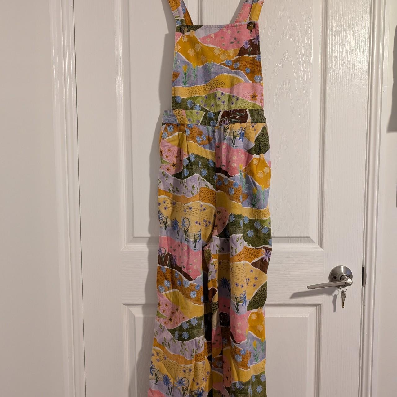 Princess Highway linen & cotton blend overalls 2... - Depop