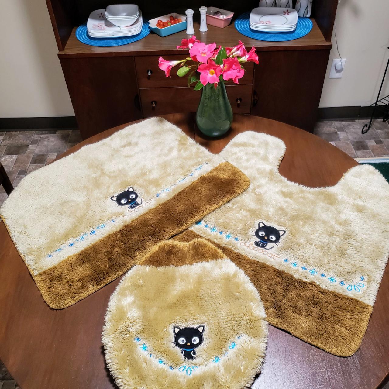 Super Rare Chococat Lapis Bathroom Rug & Toilet Lid... | Depop