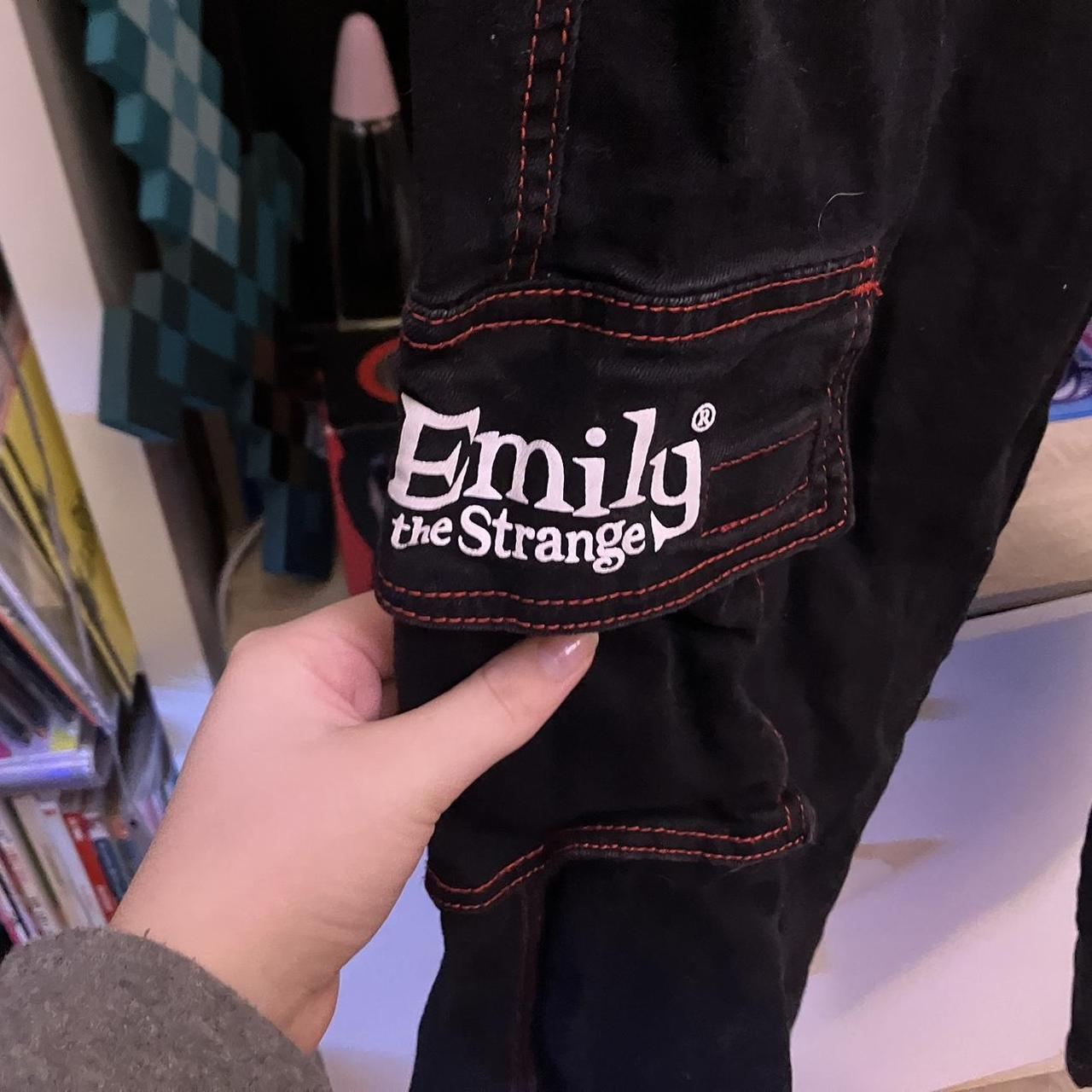 Emily The Strange Cargo Pants 🖤 Small (I am a... | Depop