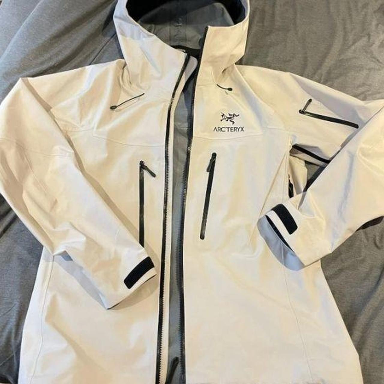 Arc'teryx Jacket White Jacket Arc'teryx Casual... - Depop
